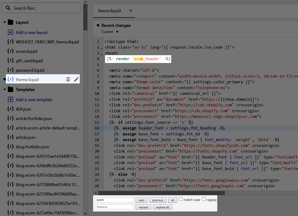 What and Why EComposer adding codes to my Shopify theme? | EComposer Landing Page Builder