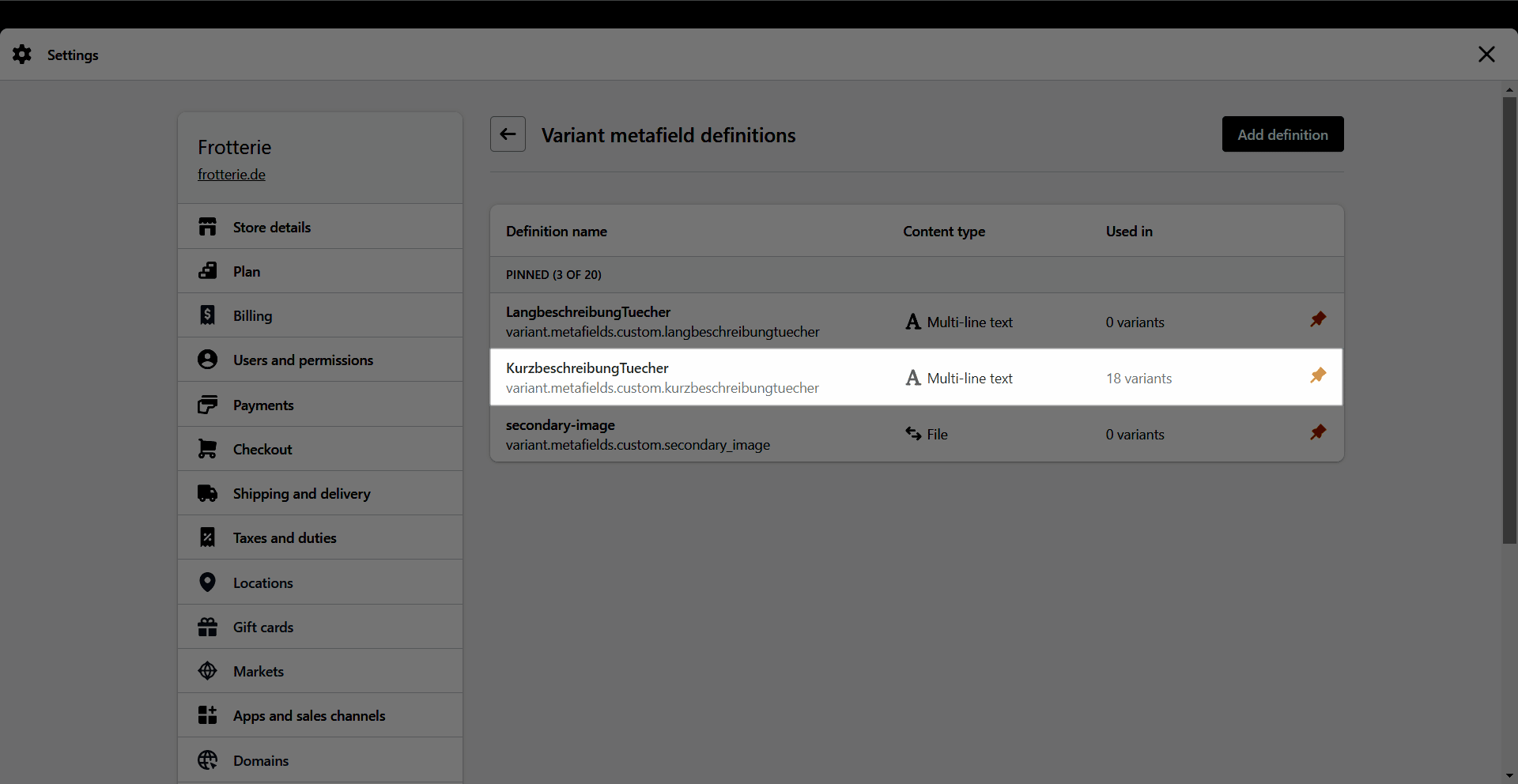 How to use Variant metafield on your Product template? | EComposer Landing Page Builder