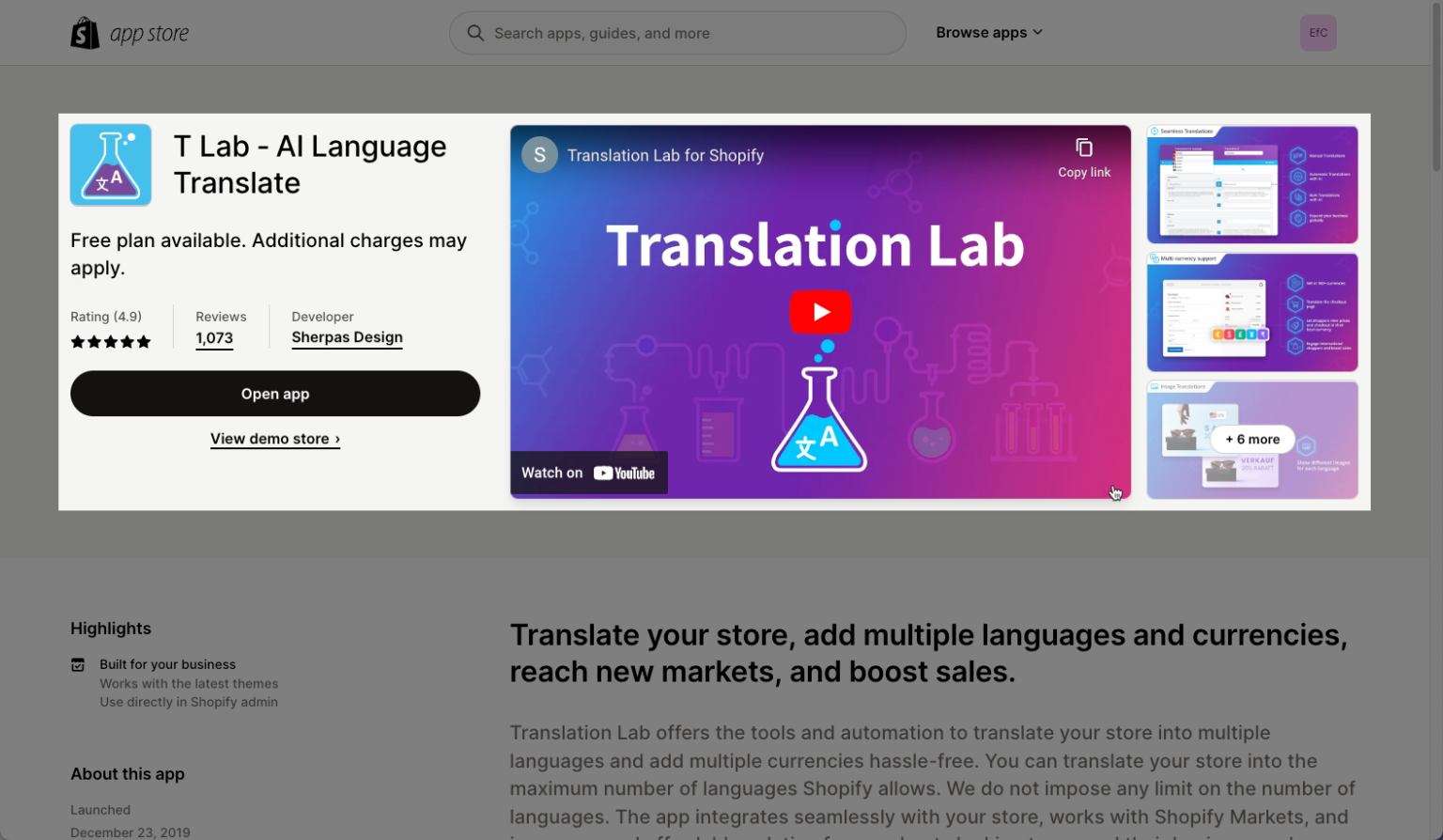 Translate EComposer Pages using third-party apps | EComposer Landing Page Builder