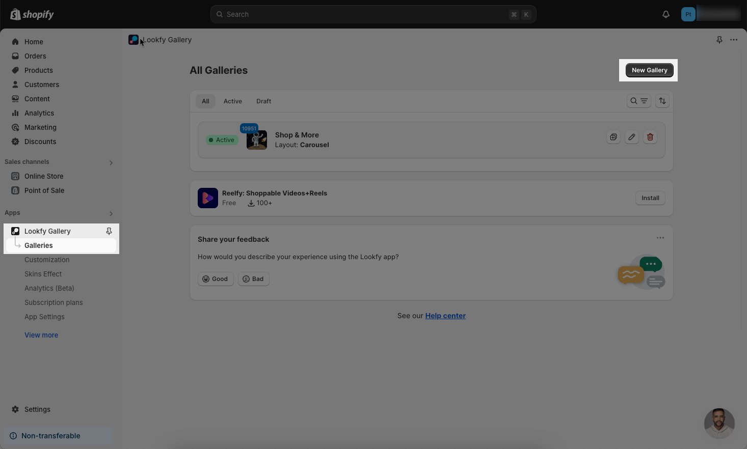 Lookfy Gallery: Lookbook Image | EComposer Landing Page Builder